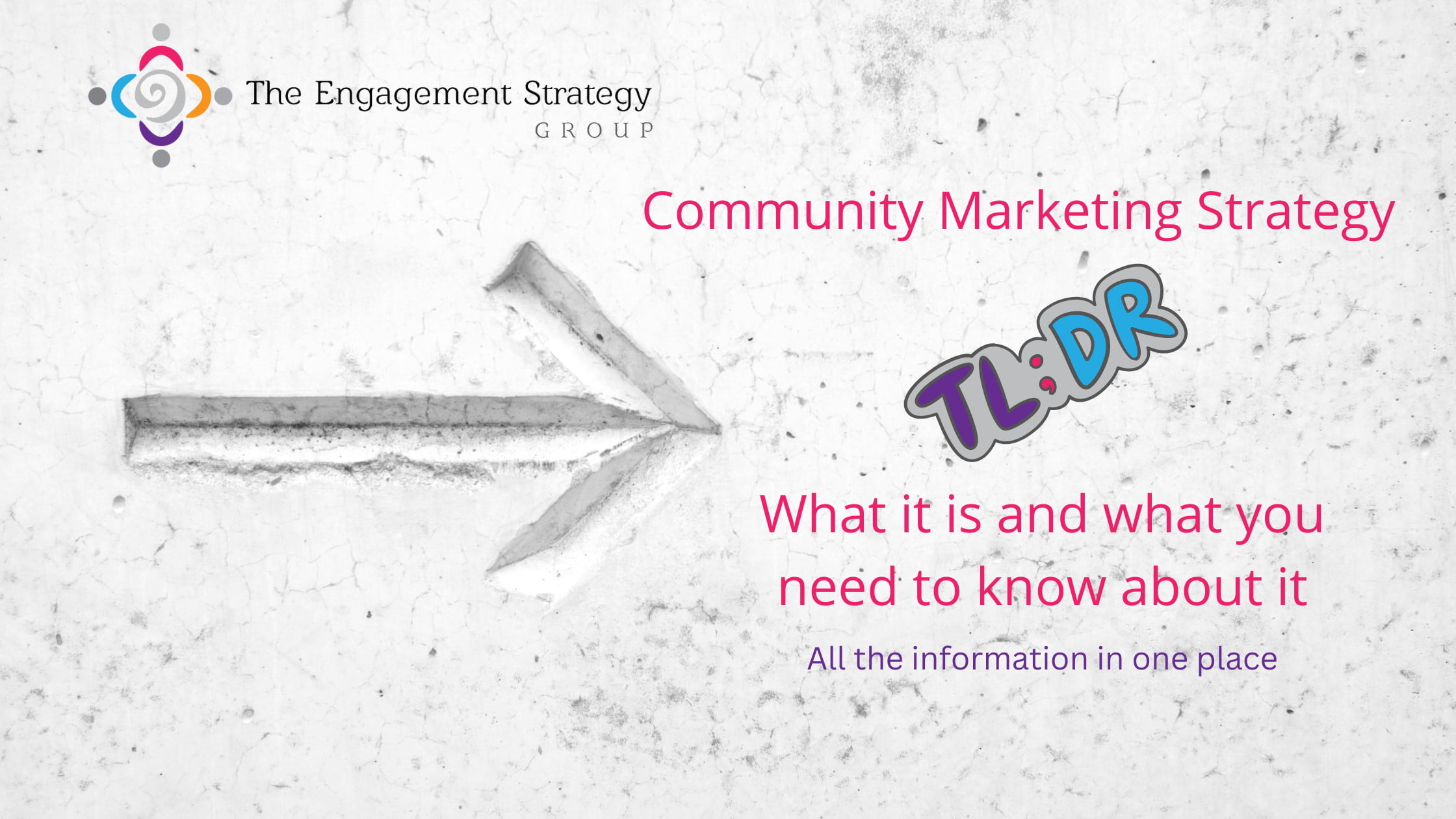 Community Marketing Strategy - How to get started, TL;DR